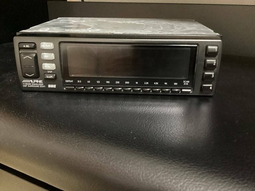 ALPINE 3341 11-Band Equalizer Dsp Surround Car Stereo Energization Junk ...