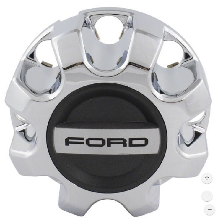 "2017-2022 Ford Super Duty REAR 18"" Wheel Cover Hub Center Cap Chrome ...