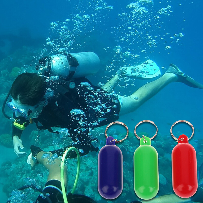 2Pcs Boat Kayak Floating Keyring Buoyant Sailing Boat Float Canal ...