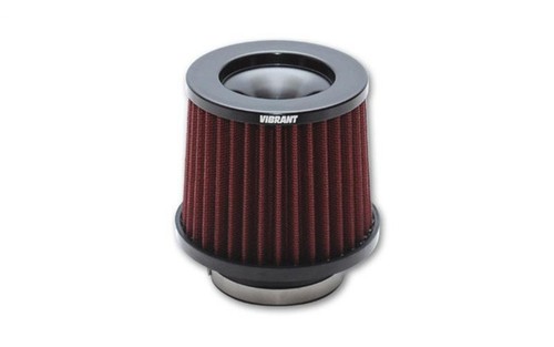 Vibrant The Classic Performance Air Filter (5.25in O.D. Cone x 5in Tall ...
