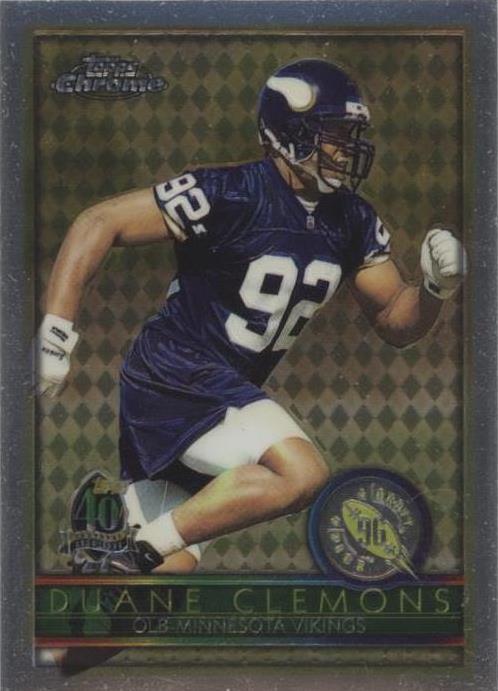 1996 Topps Chrome - 96 Draft Pick Duane Clemons #158 (RC) for sale ...