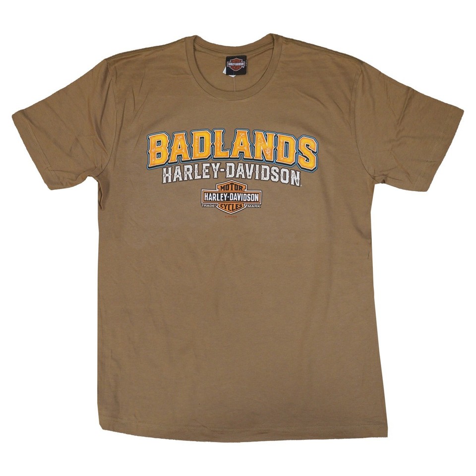 Badlands Harley-Davidson® Men's Scenic Loop Short Sleeve T-Shirt | eBay