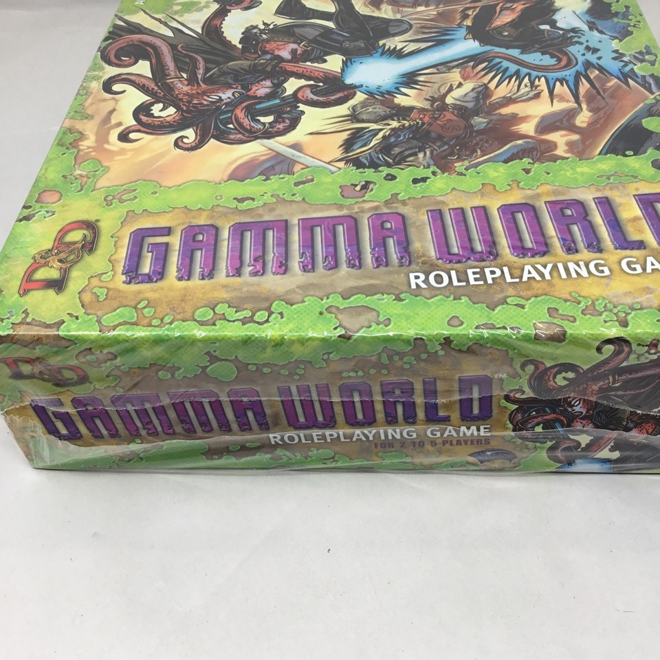 Dungeons & Dragons Gamma World Roleplaying Game 2010 WOTC New Sealed ...