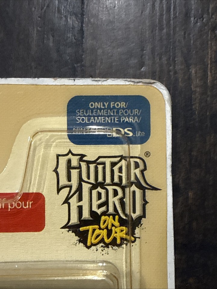 Nintendo DS LITE Official Guitar Hero On Tour 2 Pick Pen Stylus Cloth ...