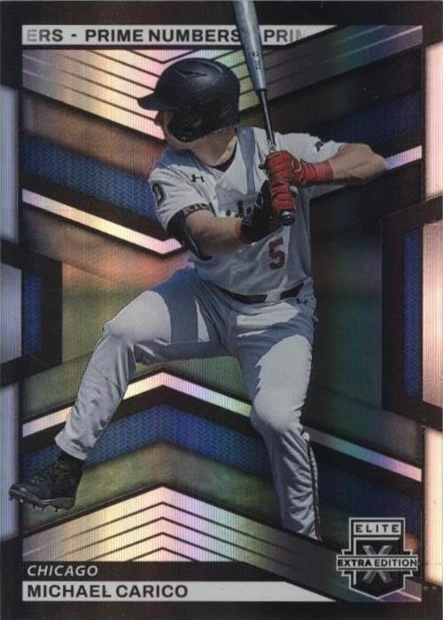 2023 Panini Elite Extra Edition - Michael Carico #84 Prime Numbers A ...