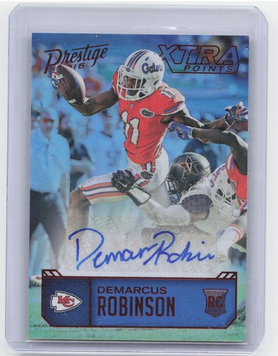 2016 Panini Prestige #DR Demarcus Robinson Rookies Signatures Xtra ...