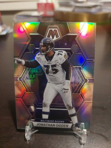 2023 Panini Mosaic Football Jonathan Ogden Silver Prizm Parallel SP | eBay