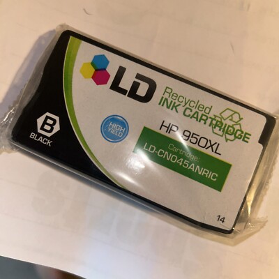 LD HP 950XL Ink Cartridge Black LD-CNO45ANRIC Inkjet -still In Package ...