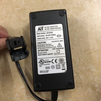 AC/DC Adapter AC/DC Adaptate UR Model ABT020290 29.0V 2.0A Power Supply ...