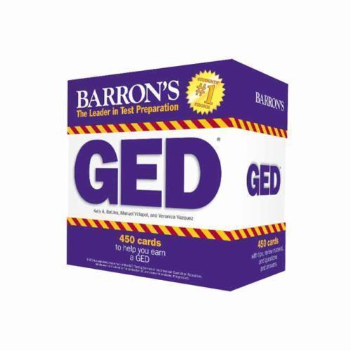 Barron's Test Prep Ser.: GED Test Flash Cards : 450 Flash Cards to Help ...