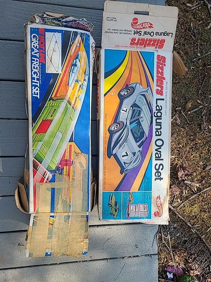 Huge LOT 90+ Pc’s Vintage Hot Wheels Track Set 1960’s Launa Oval Great ...