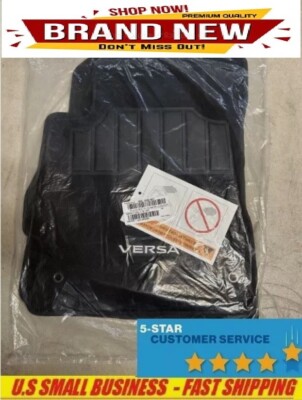 2020-2025 Nissan Versa Floor Mats Black | Left | Carpet | Set of 4 ...