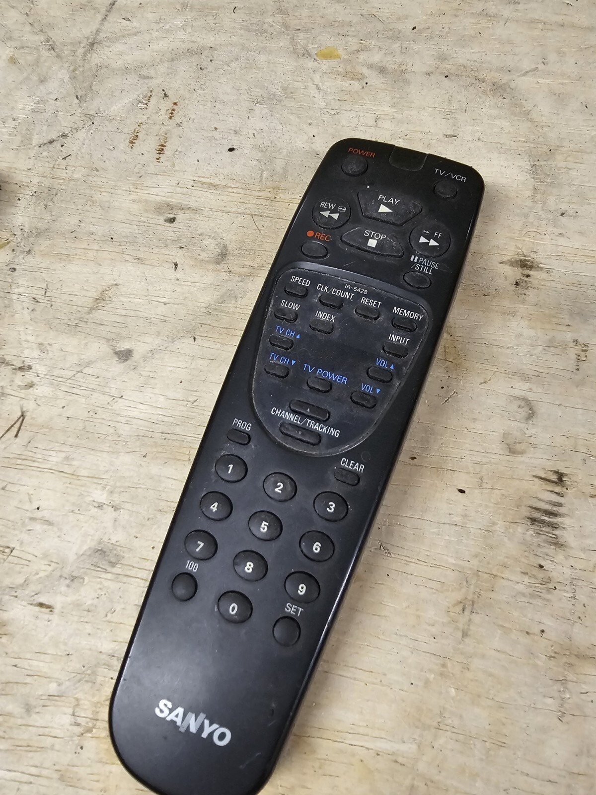 Sanyo VWM-340 TV/VCR Remote Control | eBay