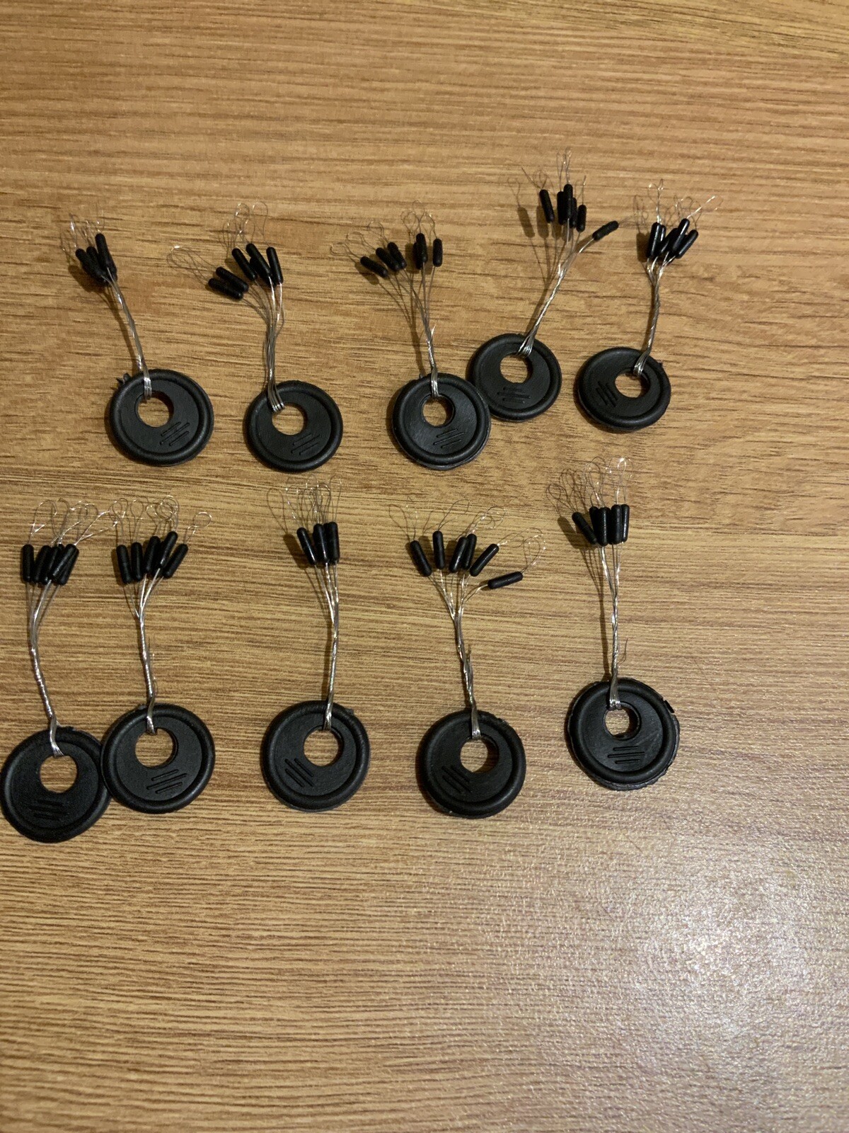 60 X FISHING RUBBER FLOAT STOPS LINE SINKER SPACE TUBES Small | eBay UK