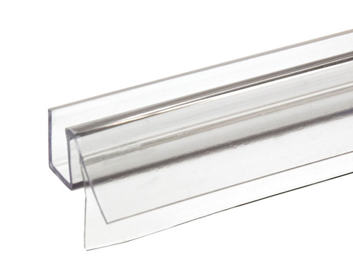 KC Clear Premium Bottom Wipe with Drip Rail & Offset Flexible Fin for 3 ...