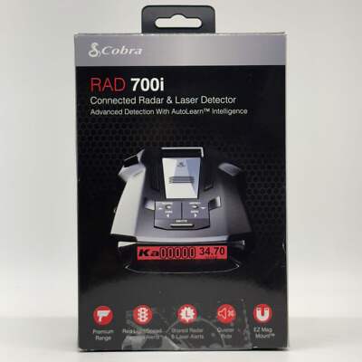 New Cobra RAD 700i Connected Radar and Laser Detector 28377108198| eBay