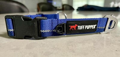 Tuff Pupper Martingale Collar. Gentle Nylon W/ Steel Chain, Sz L 18”-24” | eBay