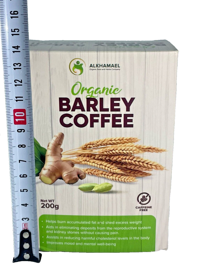 Organic Barley Coffee 200g - 100% Caffeine-Free Instant Coffee ...