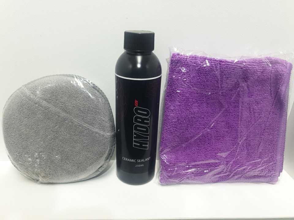 HYDRO G9+ Graphene Ceramic Sealant Exterior Coating Pack 250ml Car ...