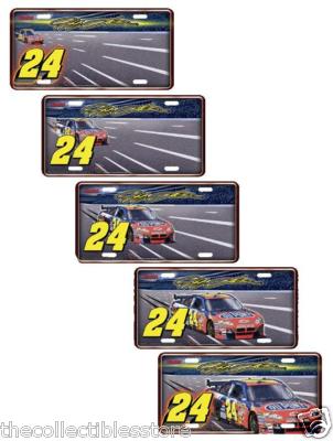 JEFF GORDON SIGNATURE HENDRICK DUPONT MOTORSPORTS NASCAR MOTION LICENSE ...