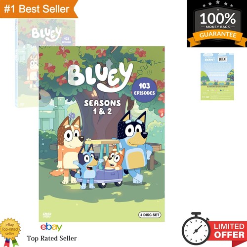 Bluey: Complete Seasons One and Two DVD - Joyful Family Entertainment ...