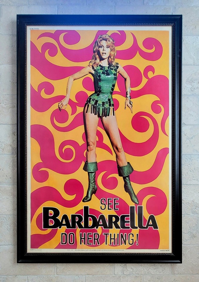BARBARELLA 40x60 CineMasterpieces ORIGINAL PSYCHEDELIC RARE MOVIE ...