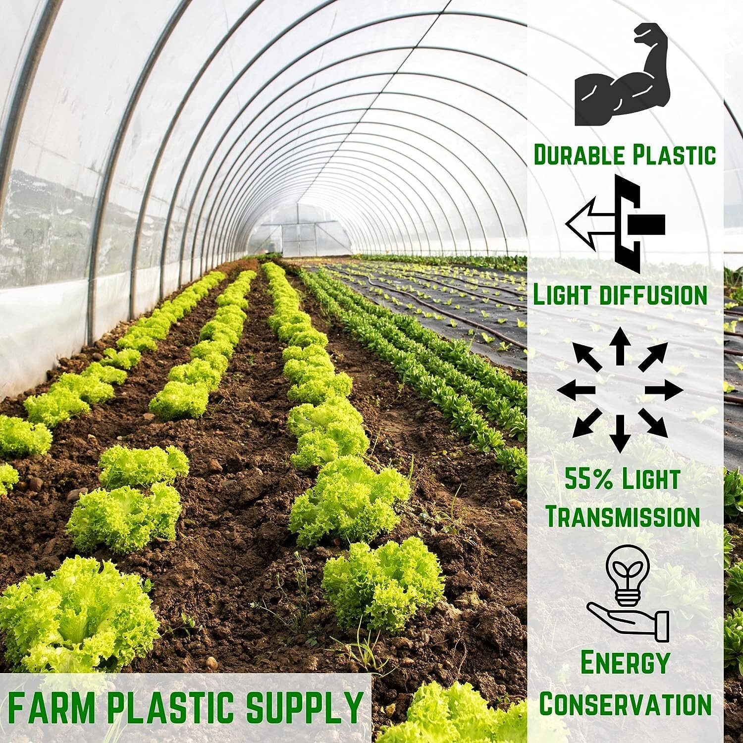 Farm Plastic Supply - 6 Mil White Plastic Overwintering Sheeting | eBay