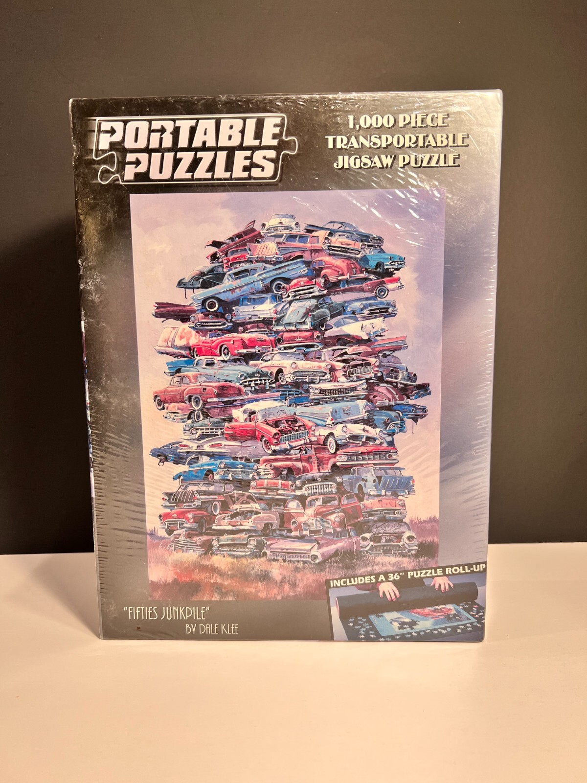 Fifties Junk Pile by Dale Klee 1000 piece Jigsaw Puzzle - Portable ...