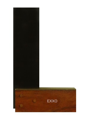 EXXO TOOLS CARPENTER TRY SQUARE WOODWORKING HARDWOOD TOOL VARIOUS SIZES ...