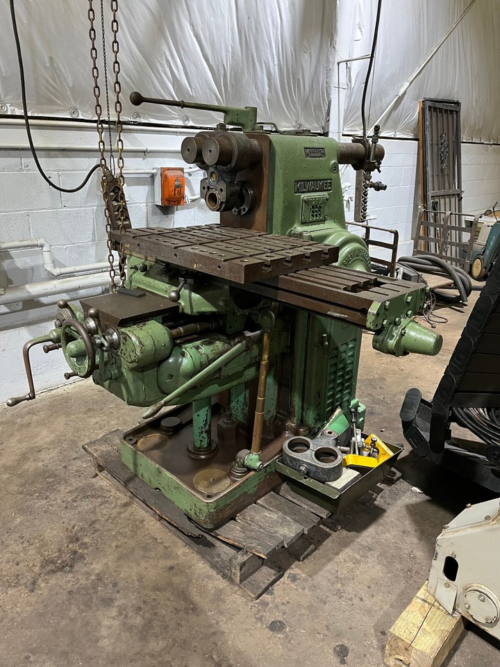 MIlwaukee Model H Horizontal Milling Machine | eBay
