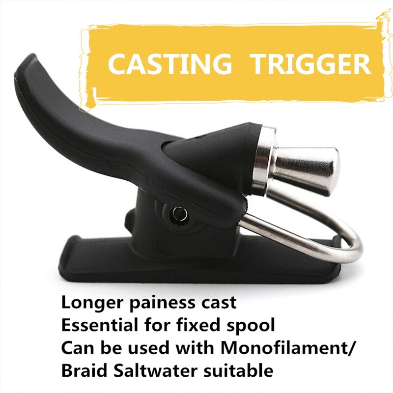 Surf Fishing Trigger Aid Sea Fishing Casting Trigger Cannon Clip ...