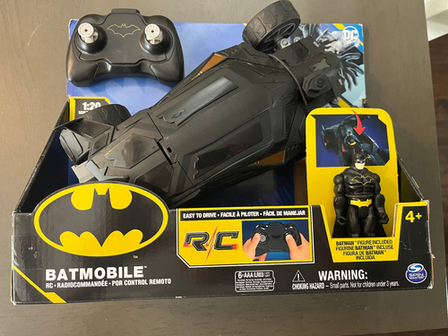 NEW DC Comics, Batman Batmobile Remote Control Car 1:20 Scale, 4 ...