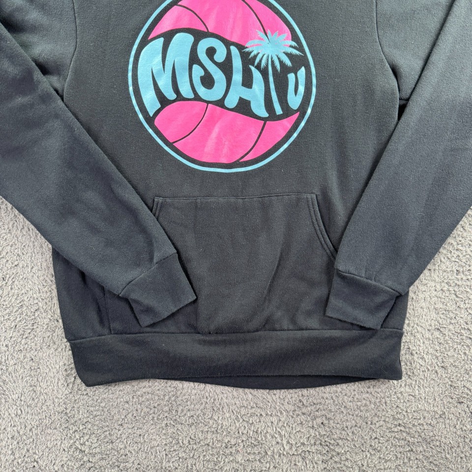 MSHTV Hoodie Mens Medium Black LaMelo Ball Basketball Camp Hoops Street ...