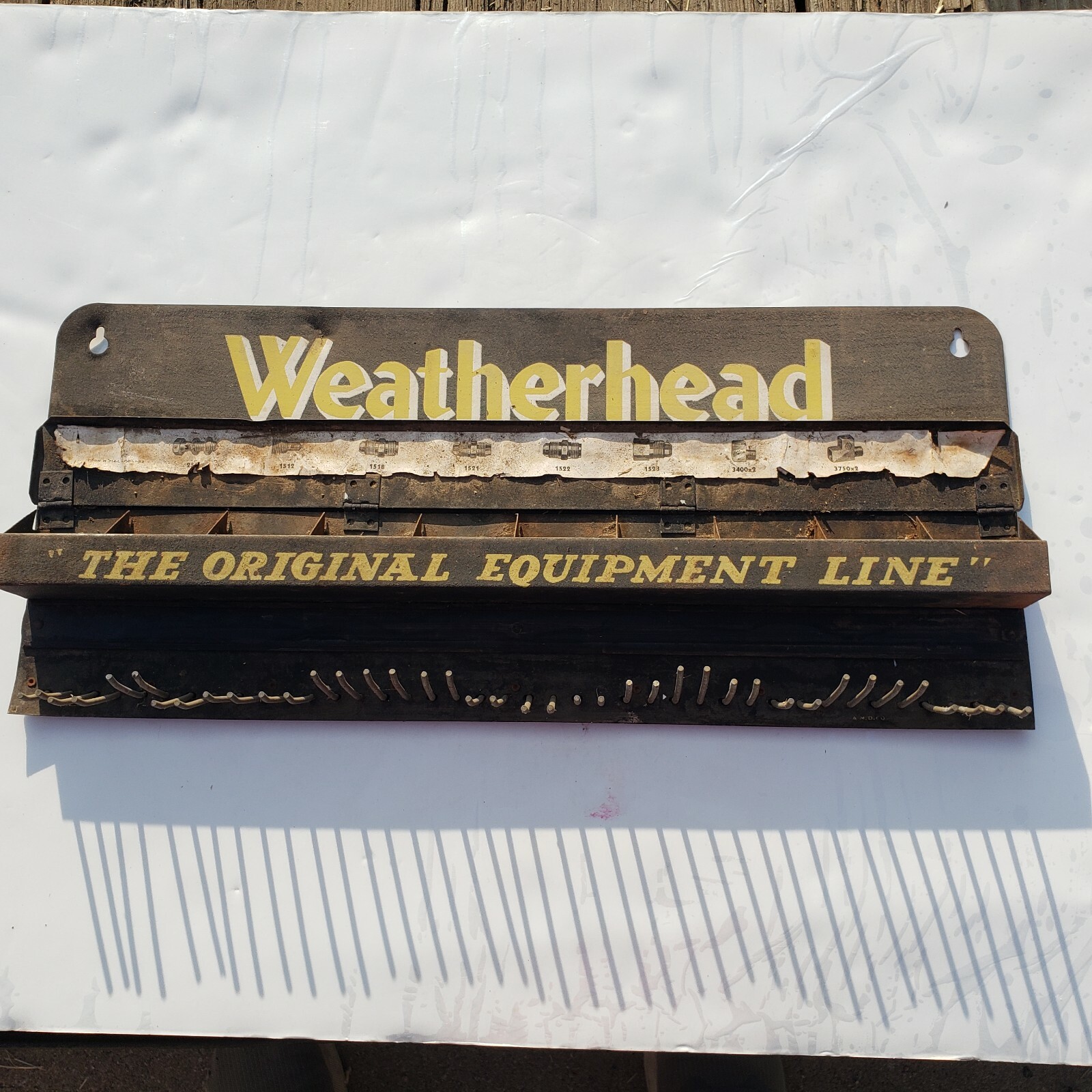Vintage Weatherhead Automotive Store Display-The Original Equipment ...