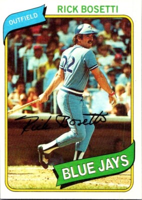1980 Topps - #277 Rick Bosetti | eBay