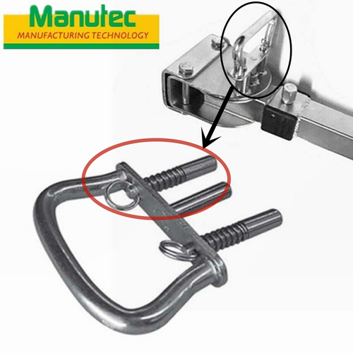 1x Manutec Trailer Drop Leg Stabilizer Adjust Handle ALQR Spring Pin ...