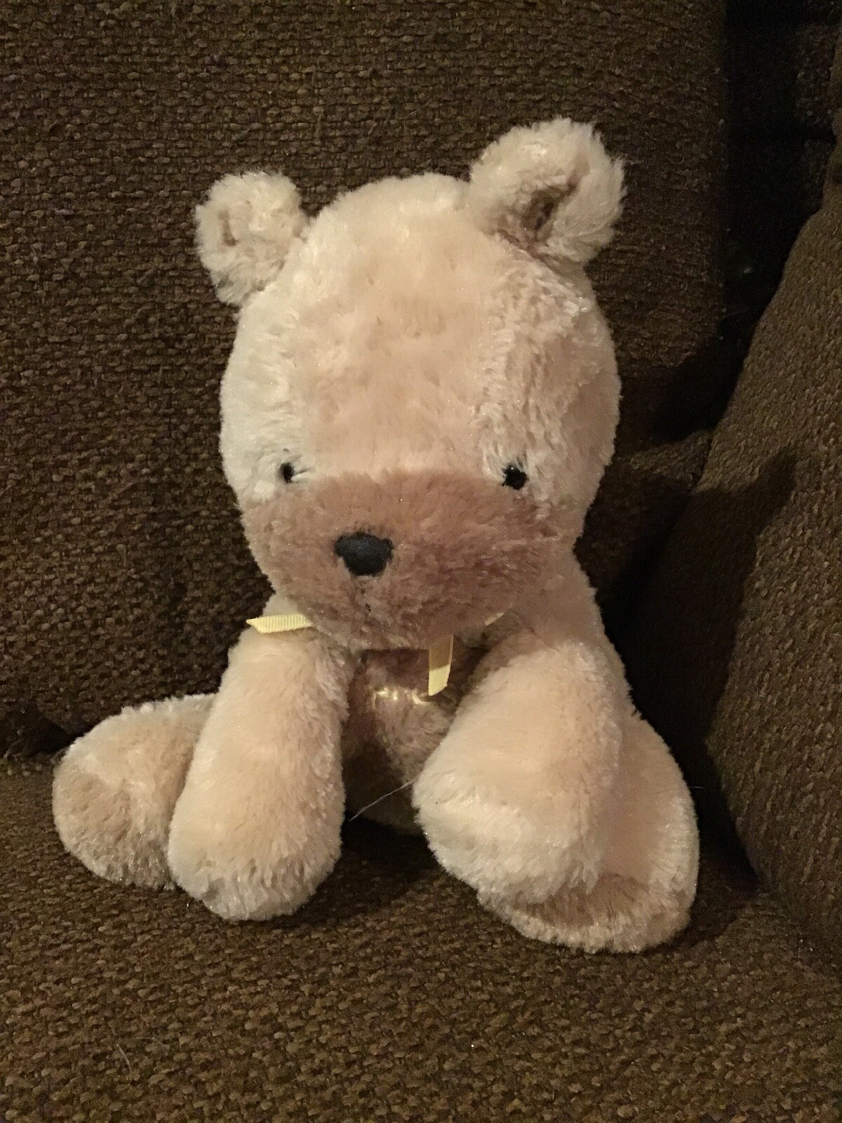 Carter's Child of Mine 8" Bear Giggles Laughs Tan Brown Soft Plush ...