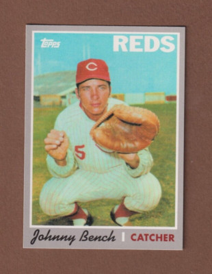 2010 Topps Cards Your Mom Threw Out Original Back #660 Johnny Bench 70 ...