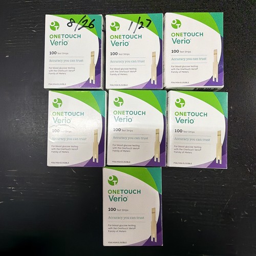 One Touch Verio Retail Test Strips, 700 Strips | eBay