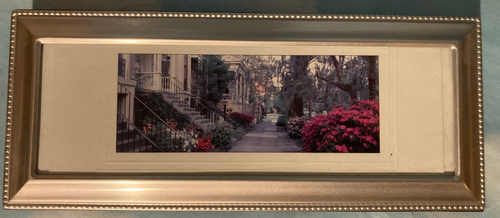Picture Frame, 4.5" x 11" with Glass, Framing Gaston Street in Savannah ...