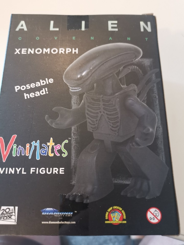 Alien Covenant Xenomorph Vinimates Vinyl Figure Diamond Select. New ...