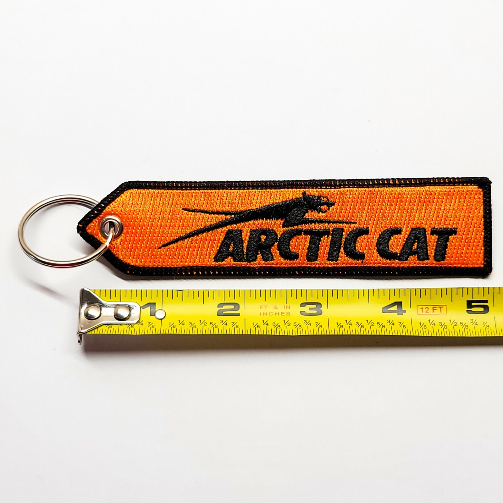 Arctic Cat Keychain Snowmobile Fabric Logo Keychain Outdoor Keychain | eBay