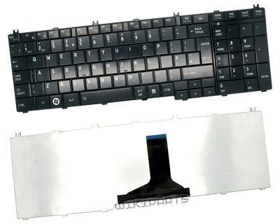 New TOSHIBA Satellite C660-1NP C660-1U4 C660-1UL UK Black Keyboard ...