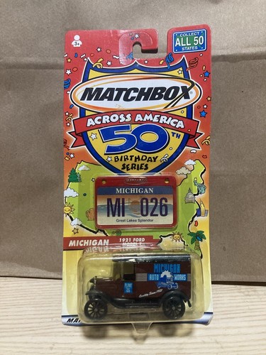 2001 MATCHBOX Across America 50th Birthday Series 1921 Ford Model T ...