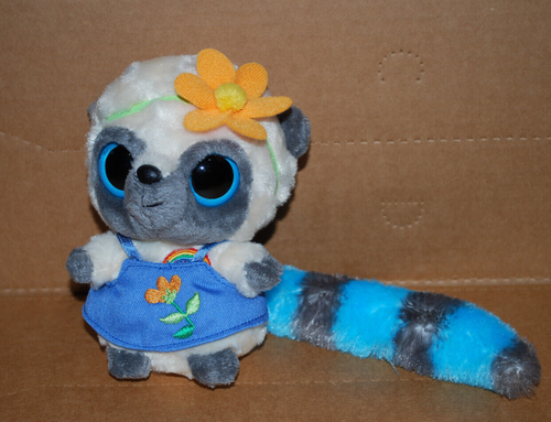 Yoohoo & Friends Blue Striped Bush Baby Stuffed Animal Plush Toy 6 ...