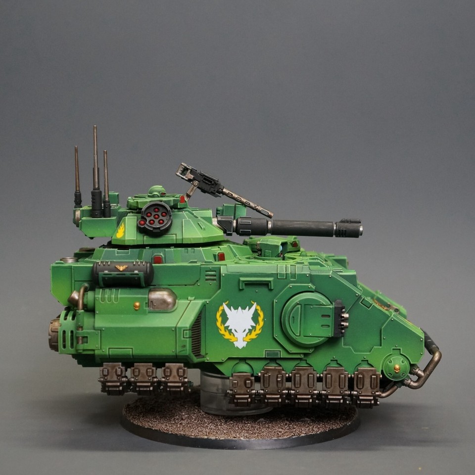 Warhammer 40K Primaris Gladiator Reaper Salamanders Tank Fully Painted ...