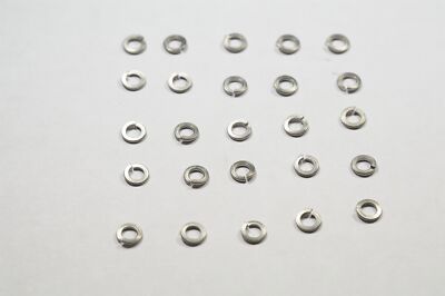 Lot of 25 MS35338-135 MIL Stainless Steel Split Lock Washer #4 NOS | eBay