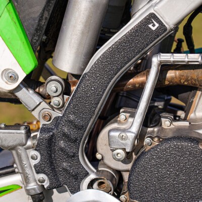 2003-2004 Kawasaki KX250 Black Frame Guards KX 250 Grip Tape Protectors