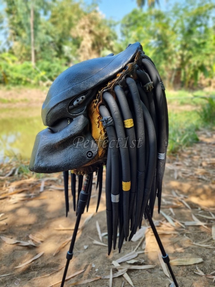 Celtic Predator Remove Mask Replica Mask Latex Helmet Cosplay Horror ...