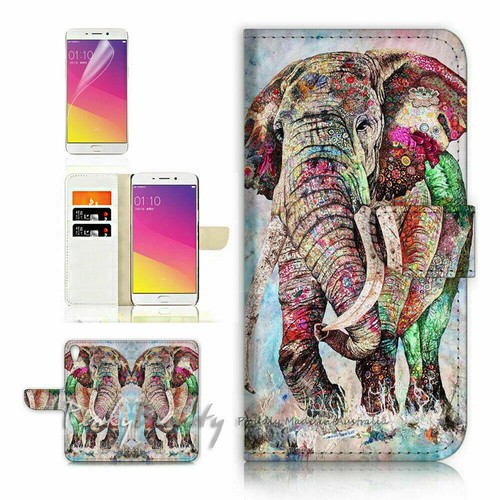 Elephant TPU Phone Wallet Case Cover For New Optus X Pro 2 / ZTE P652 ...